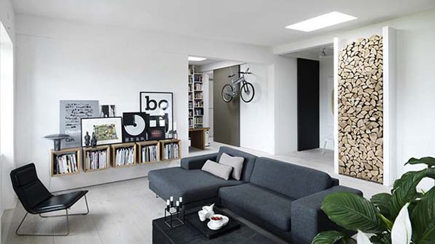 Viking Pencil Factory in Denmark Turns Into a Cozy Contemporary Loft ...