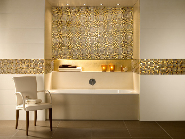 Here Are 20 Ideas to Add Gold in Your Bathroom | Home Design Lover
