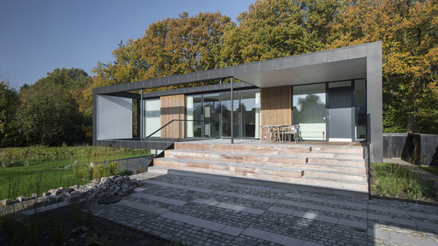 Villa R: Uniquely Designed Hovering House Building in Denmark | Home ...