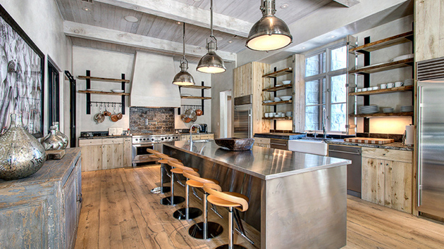 20 Beautiful Stainless Steel Island Counters | Home Design Lover