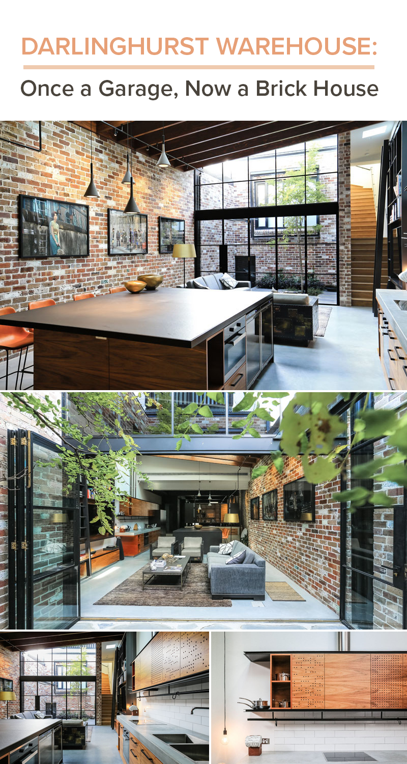 Darlinghurst Warehouse: Once a Garage, Now a Brick House | Home Design ...
