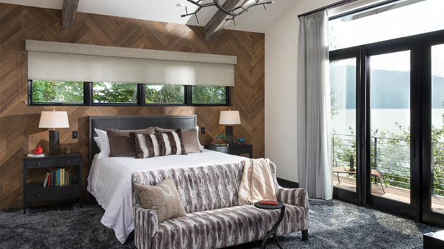 20 Warm and Homely Contemporary Rustic Bedrooms | Home Design Lover