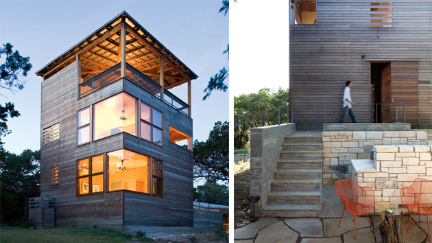 A Tower House is Built As An Extension of a Home in Texas | Home Design ...