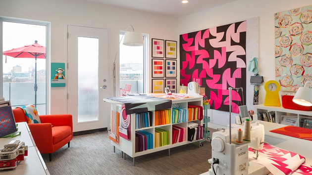 50 Beautiful Craft Room Ideas to Boost Creativity | Home Design Lover